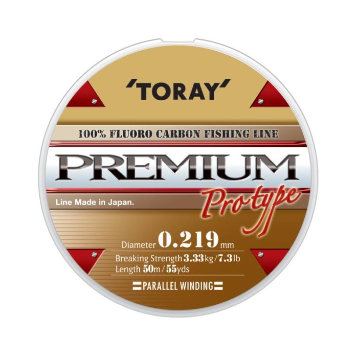 Filo da pesca fluorocarbon Toray Premium 50m