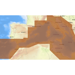 Carta Nautica Max N C-MAP - Tutto il Mediterraneo