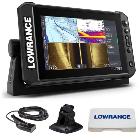 Ecoscandaglio GPS Lowrance Elite-9 FS + Trasduttore Active Imaging 3 en 1 - Nootica.it - Tutti i ...