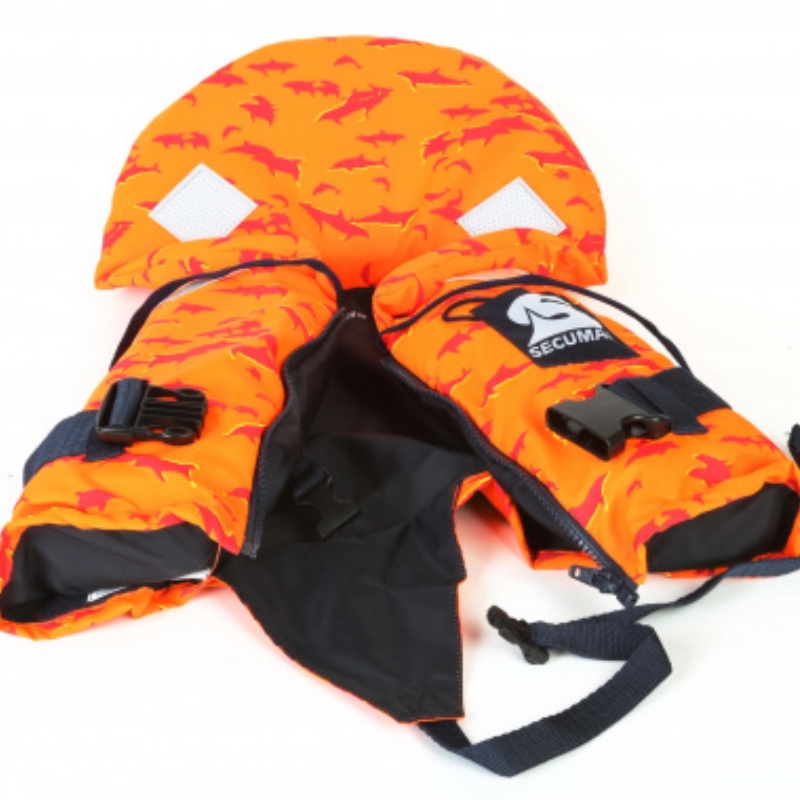 Giubbotto salvagente Manuale Secumar Bravo Print 100N + imbracatura